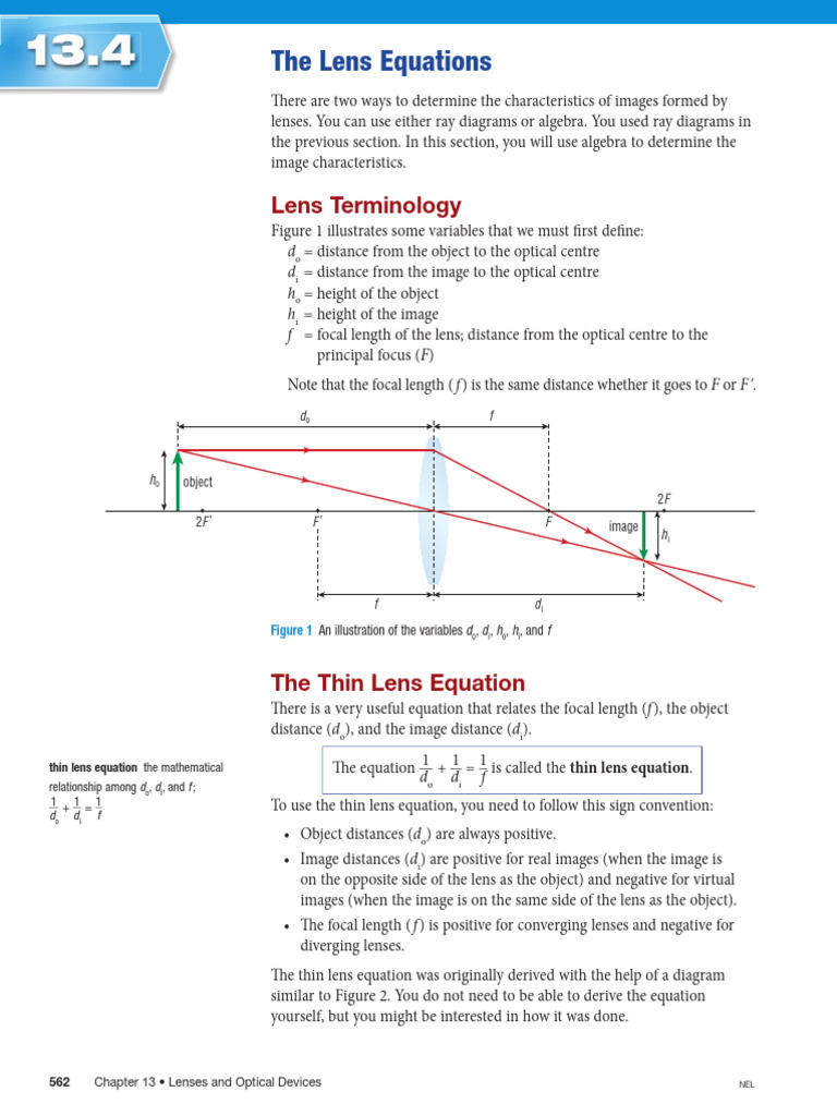 Gr10 Ch13.4 TB | PDF | Optics | Atomic
