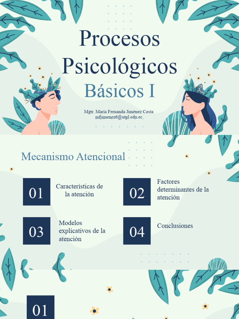 Procesos Psicológicos Básicos | PDF | Atención | Experiencia subjetiva