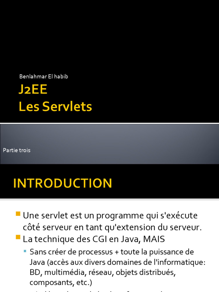 J2EE_servlet | PDF | Cookie (informatique) | Sécurité de la couche de transport