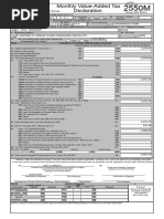 Quarterly VAT Return Form Guide | PDF | Value Added Tax | Taxes
