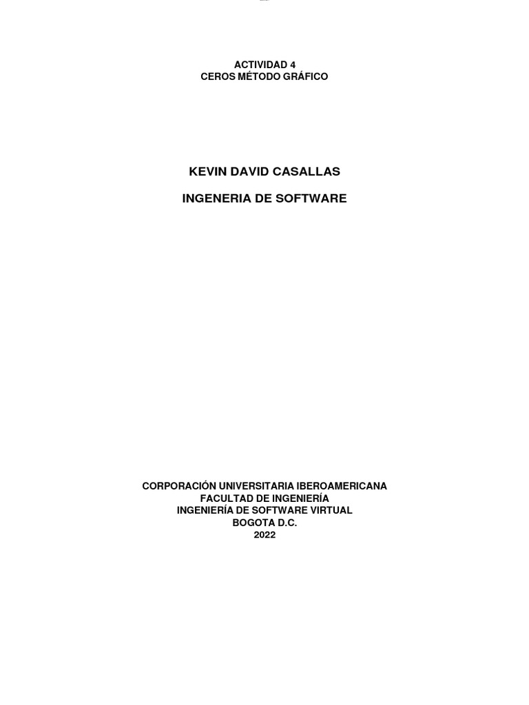 Actividad-4 N | PDF | Cero de una función | Relaciones matematicas
