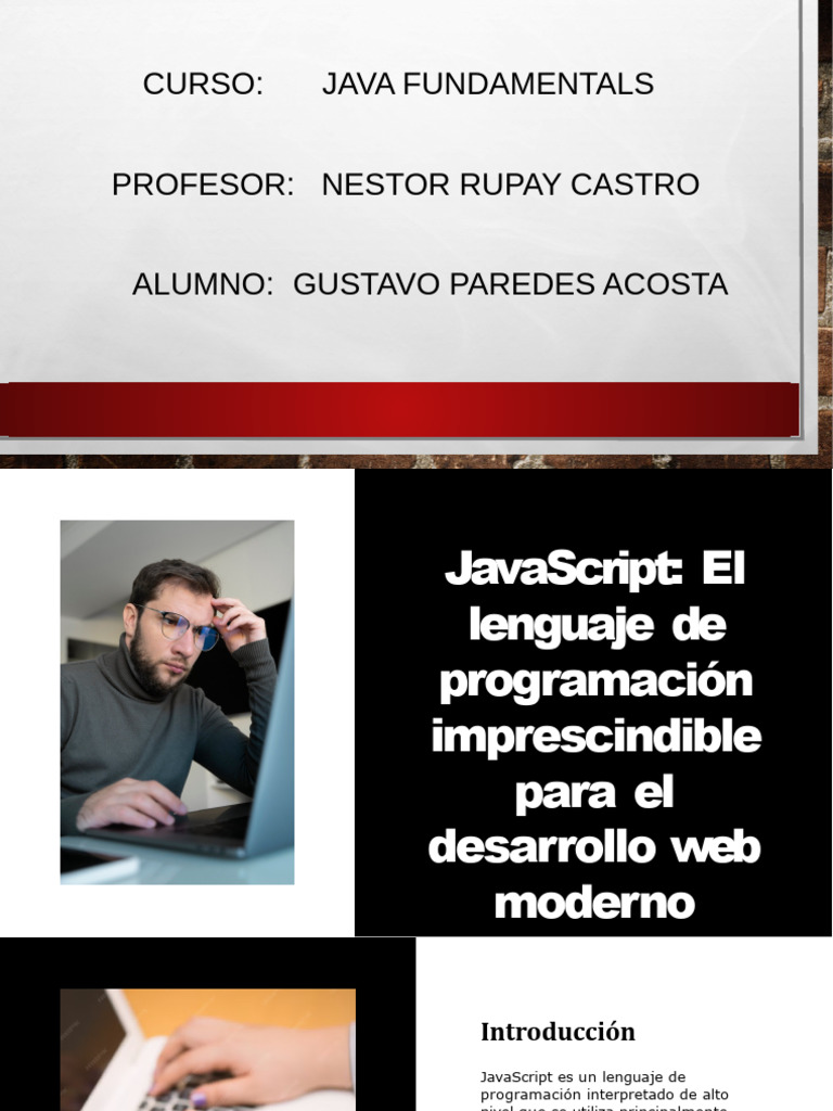 Trabajo Java Fundamentals | Descargar gratis PDF | Script Java ... Trabajo Java Fundamentals | Descargar gratis PDF | Script Java ...