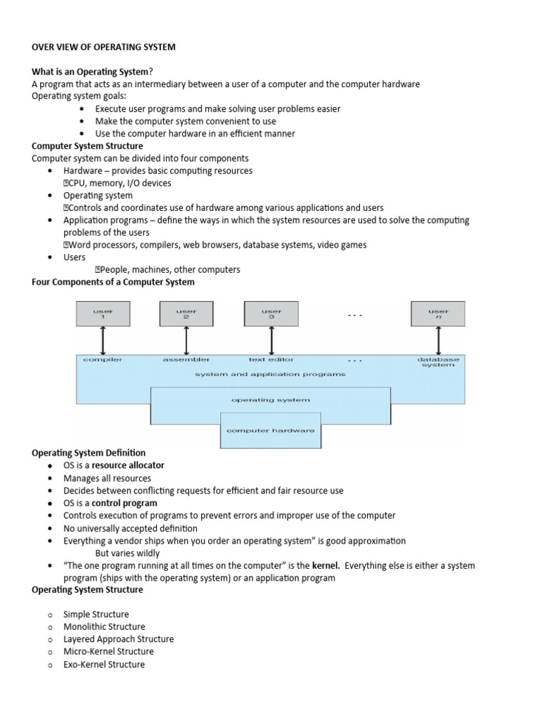 Unit1notes Final Pdf Thread Computing Process Computing
