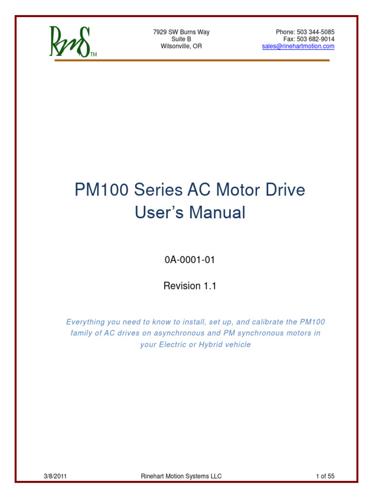 Mcu Manual | PDF | Fuse (Electrical) | Electric Motor