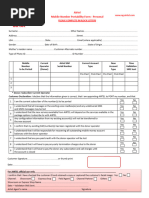 MTN SIM Registration and Swap Form | PDF