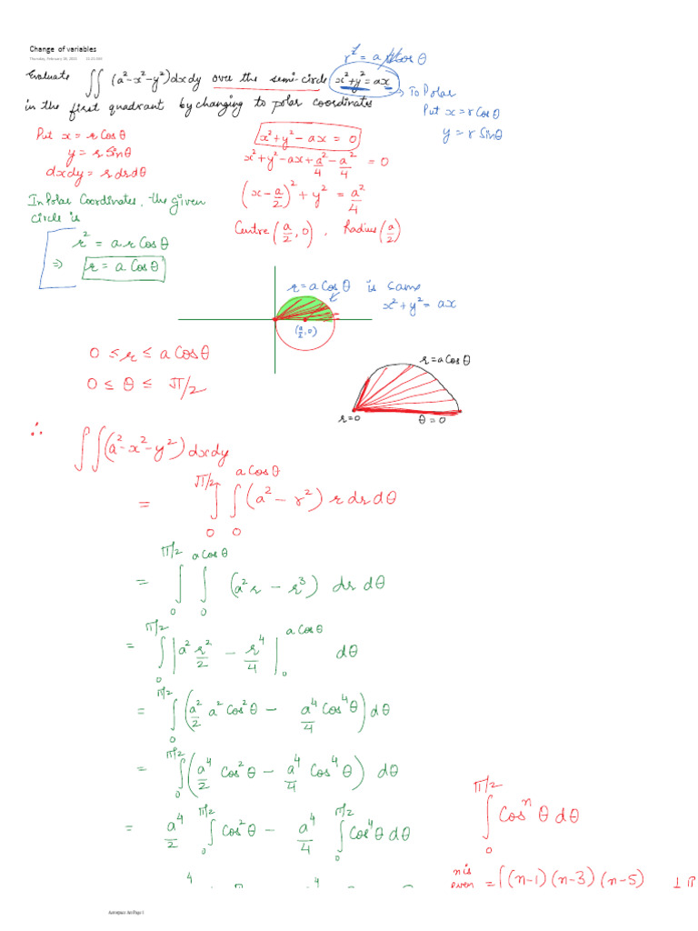 Aerospace All | PDF | Integral | Algebra
