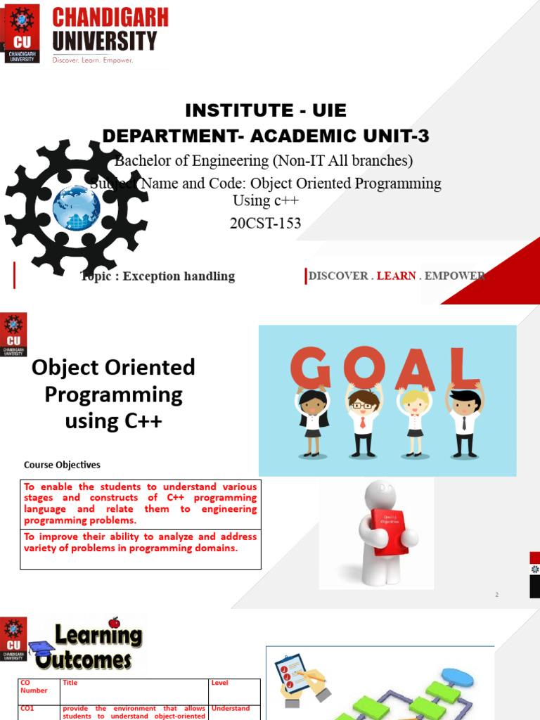 Exception Handling Try Throw Catch (T) | PDF | Parameter (Computer ...