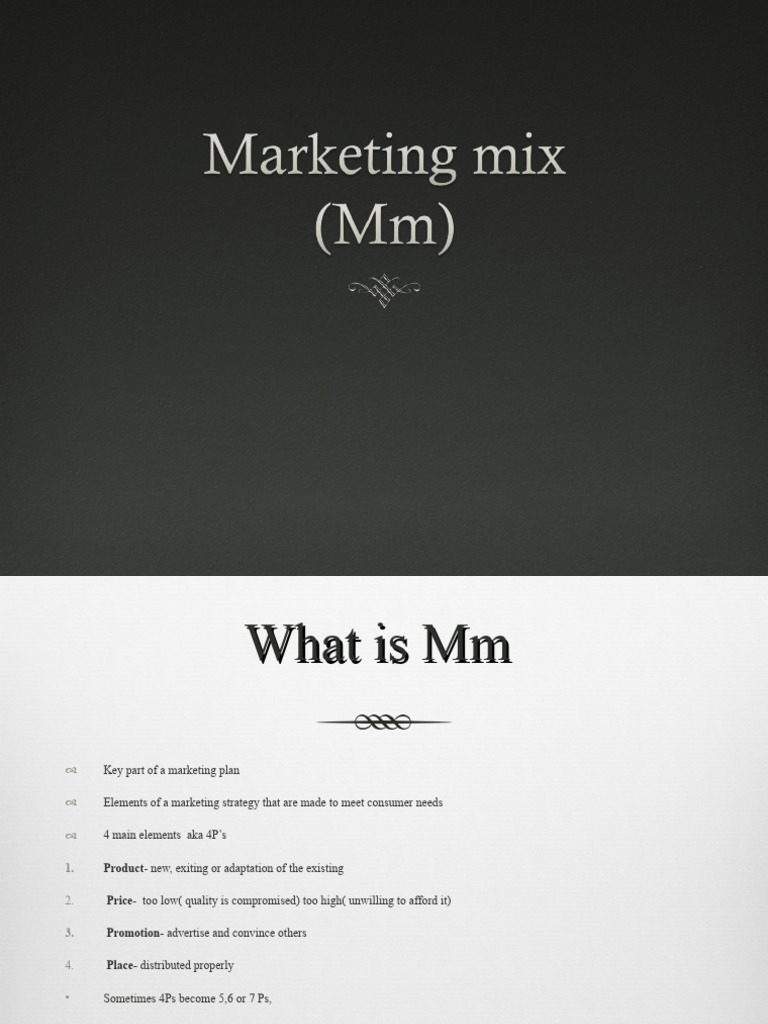 MM | PDF | Pricing | Brand