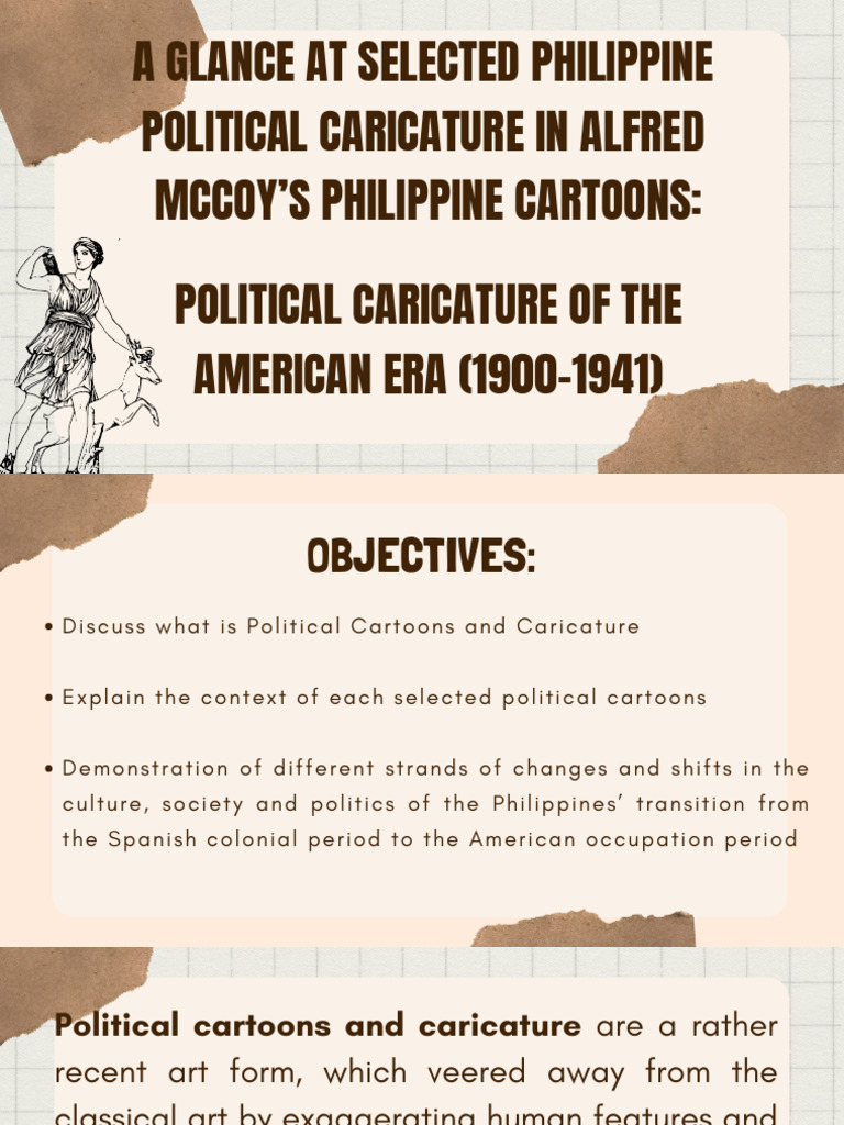 Philippine Political Caricature (1900-1941) | PDF | Philippines | Cartoon