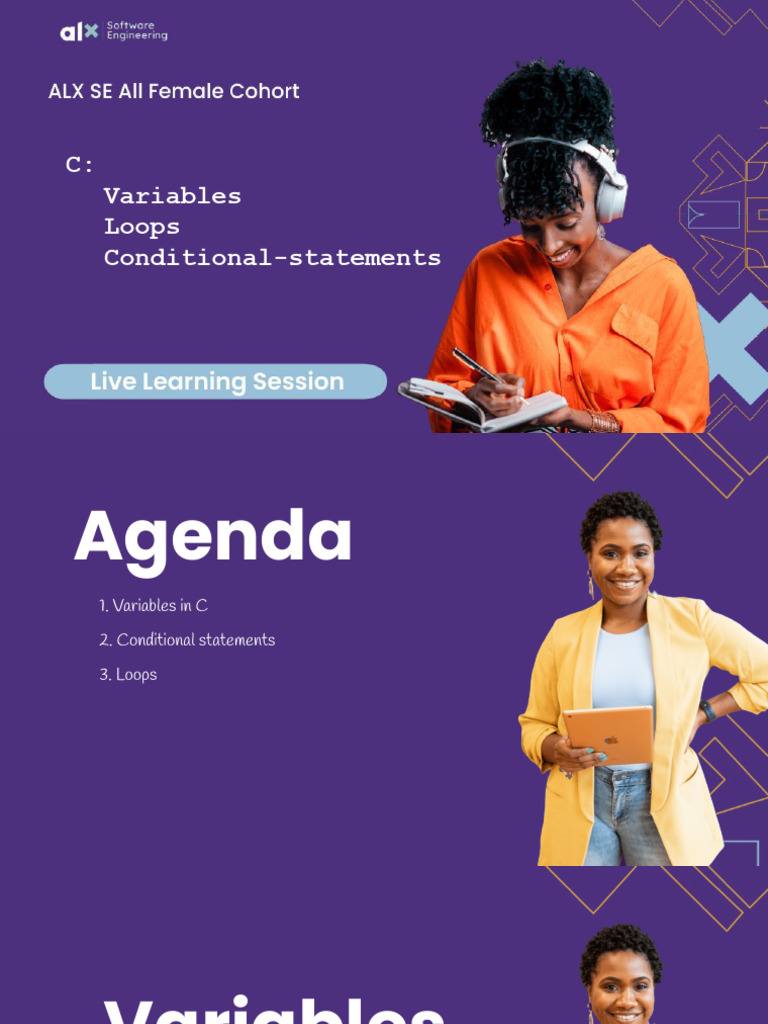 C Variables Loops And Conditional Statements Pdf Control Flow Integer Computer Science 4733