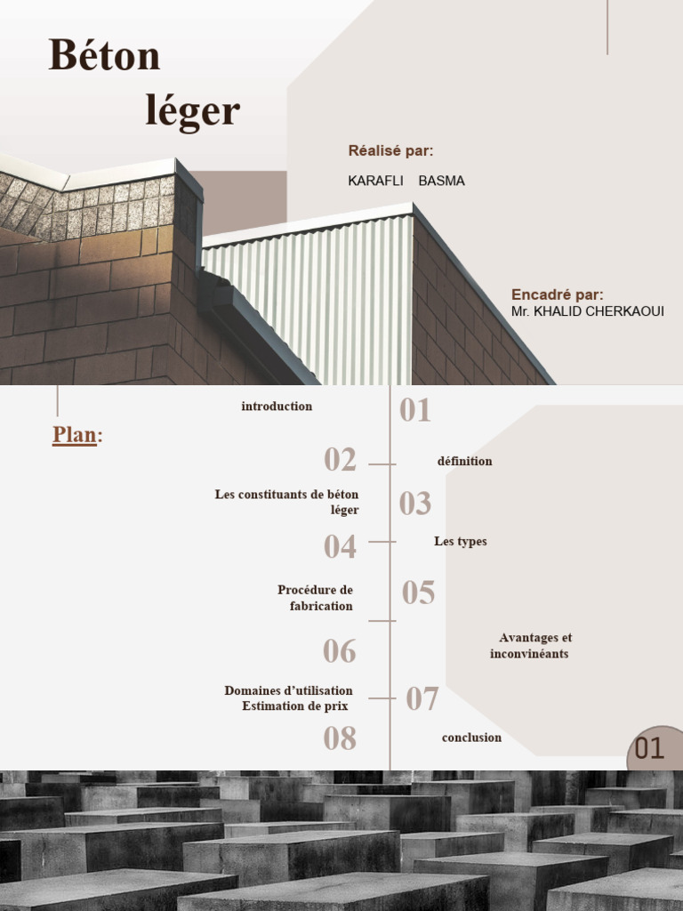 Beton Leger | PDF | Béton | Ingénierie des structures