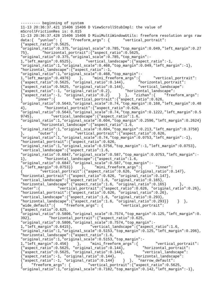 Log Cat 1699882635400 | PDF | Computer Science | Information Technology