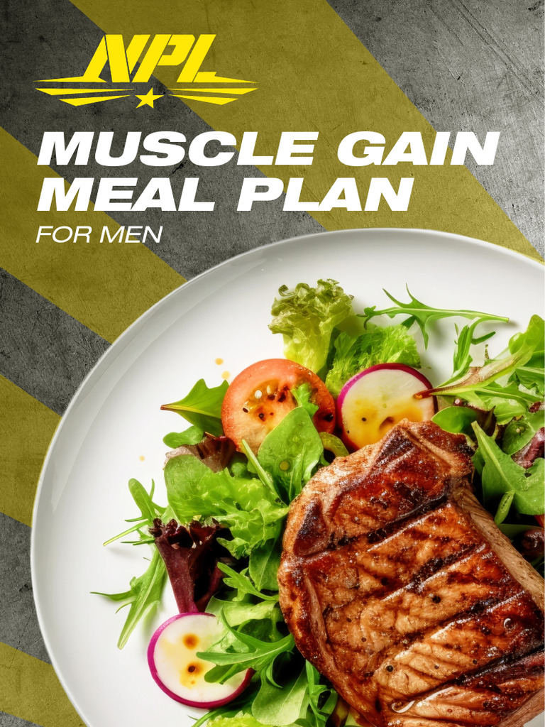 Size & Strength Meal Plan - MEN | PDF | Pesto | Adipose Tissue