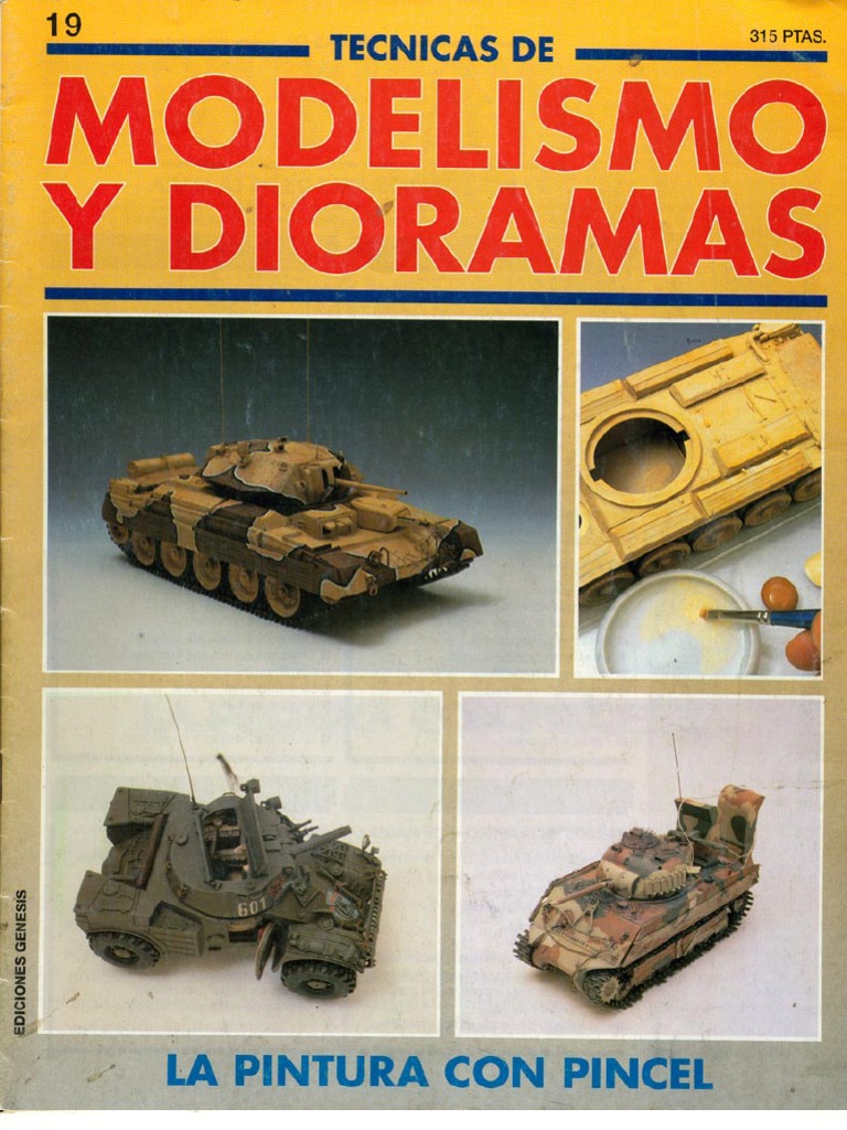 Tecnicas de Modelismo (Pintura) | PDF