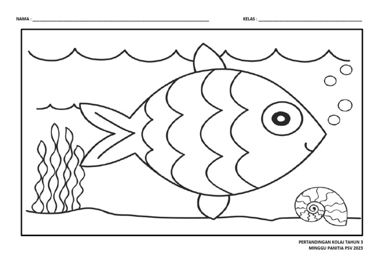 Kolaj Ikan Tahun 3 | PDF