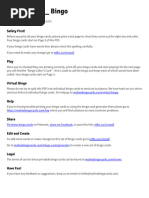 Bingo (American Version) - Wikipedia | PDF | Gaming | Games Of Chance