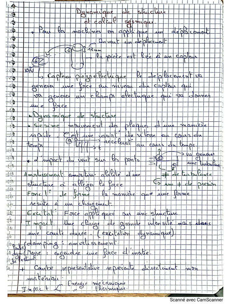 Dynamique de Structures | PDF