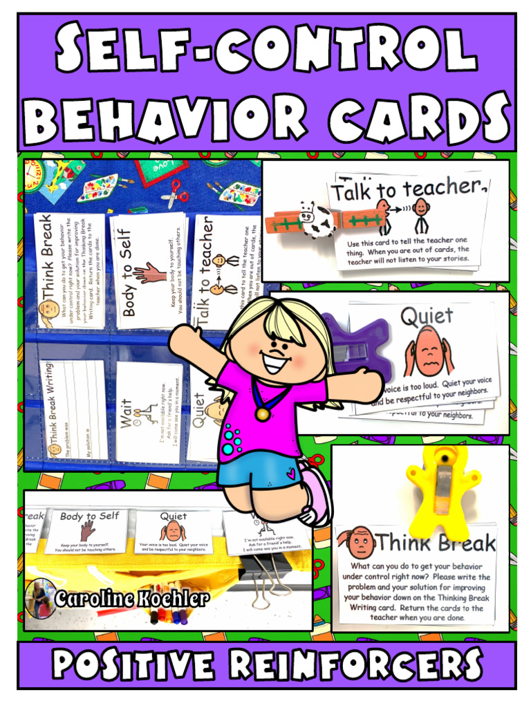 1 - Classroom Control and Positive Reinforcer Cards - Effective ...