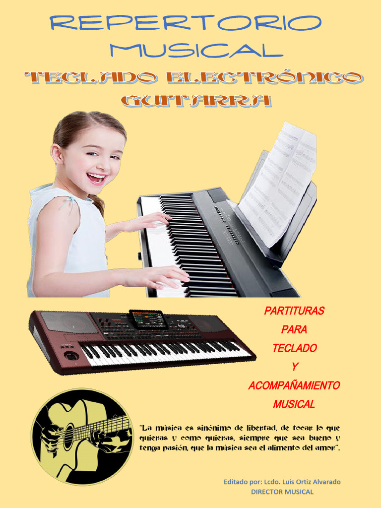 Repertorio Musical para Teclado 2023 | PDF | Valses | Músicos