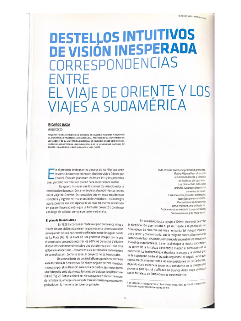 DESTELLOS INTUITIVOS / Ricardo Daza | PDF