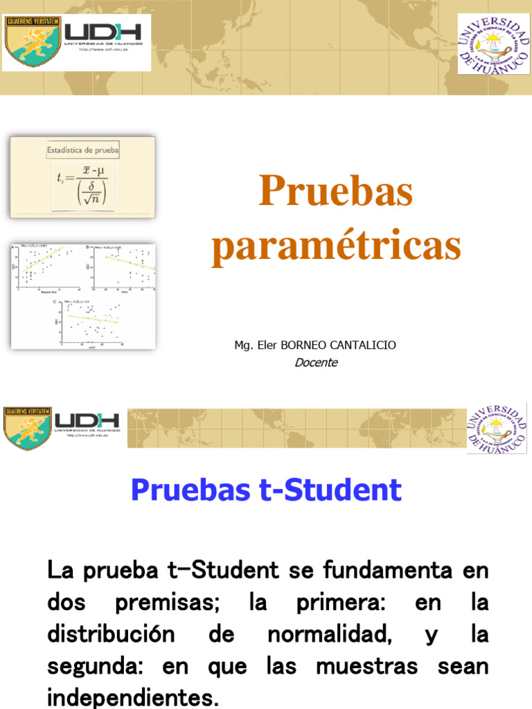 Sesion 8 Pruebas Parametricas | PDF | Prueba T de Student | Spss