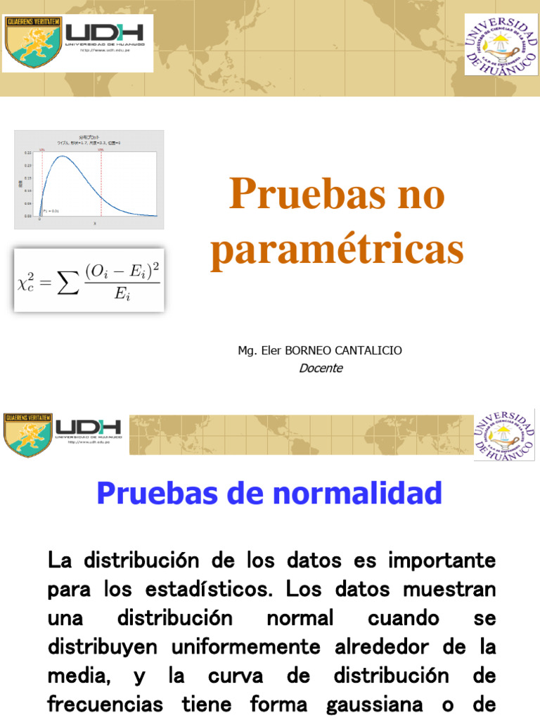 Sesion 9 Pruebas No Parametricas | PDF | Prueba de ji cuadrado | Estadísticas