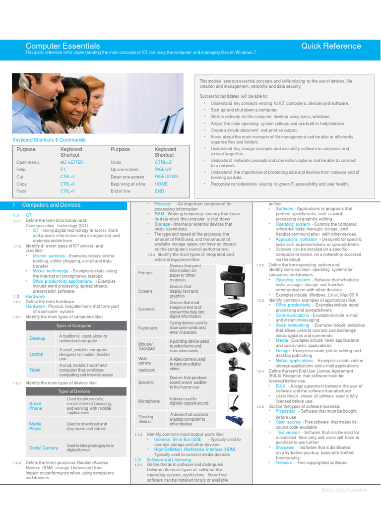 Ch1 - Computer Essentials 1 | PDF | Operating System | Window (Computing)