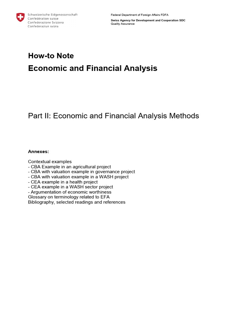 How To Note Efa Part 2 Methods | PDF | Cost–Benefit Analysis | Net ... How To Note Efa Part 2 Methods | PDF | Cost–Benefit Analysis | Net ...