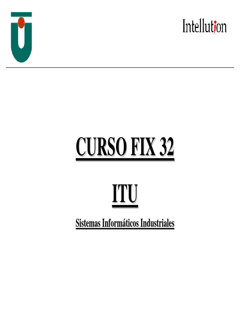 Unidad5 Anexo-2 PresentacionFIX32 | PDF | Scada | Bases de datos