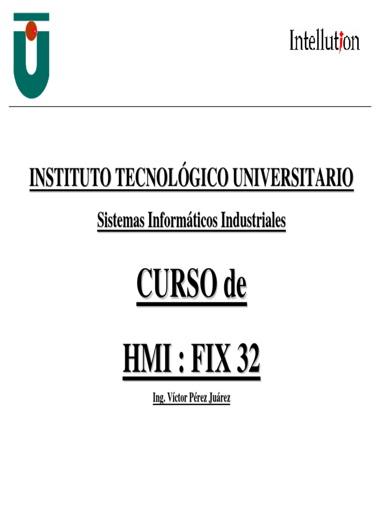PresentacionFIX32 ITU | PDF | Scada | Bases de datos