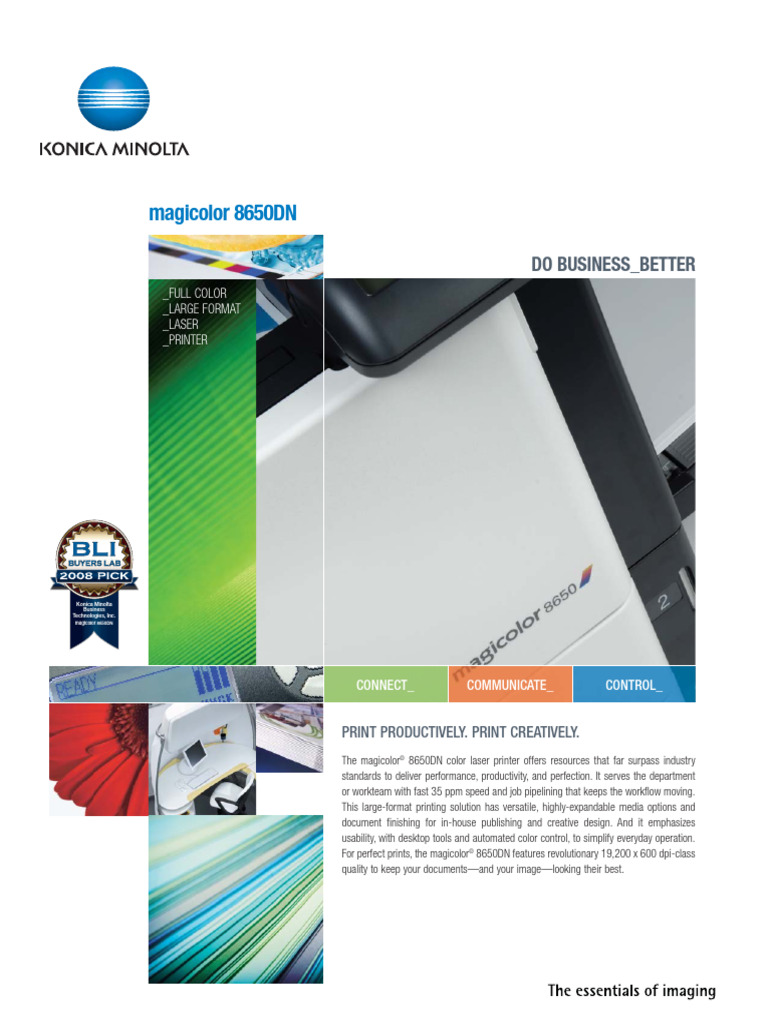 Magicolor8650dn Spanish | PDF | Printer (Computing) | Microsoft Windows
