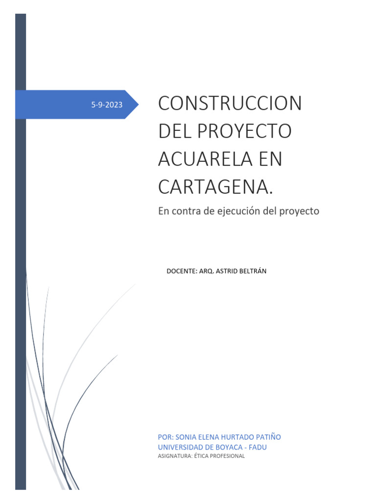 Edificio Acuarela | PDF | edificio