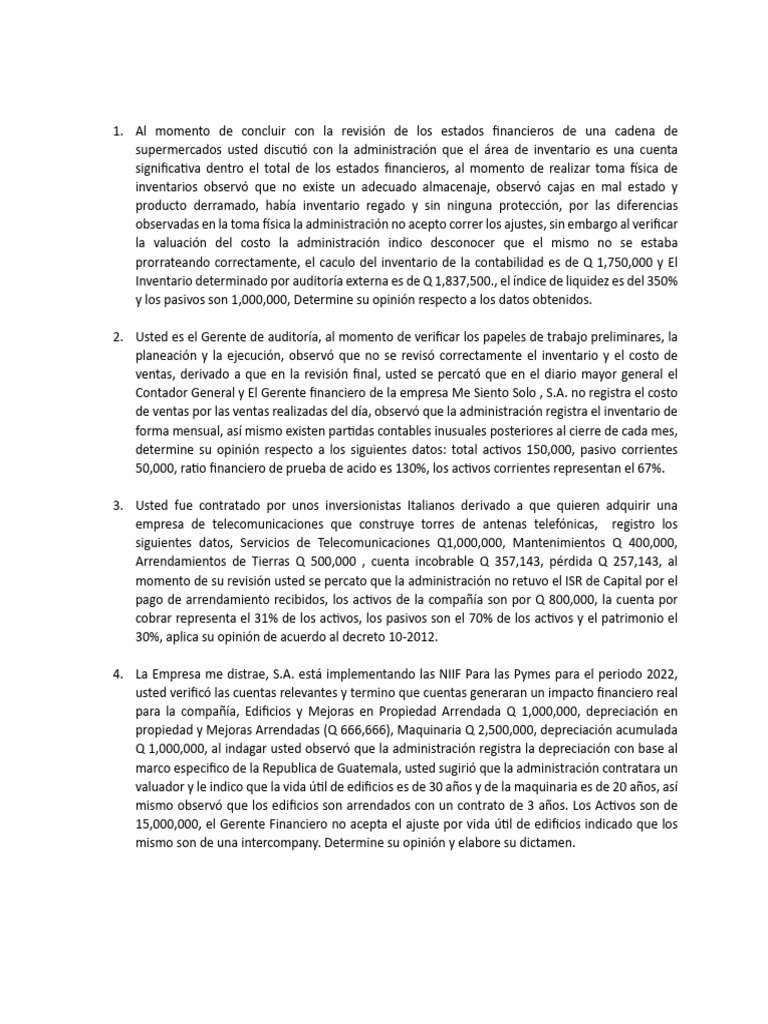 Ejercicio 18-11-2023 | Descargar gratis PDF | Inventario | Contabilidad Ejercicio 18-11-2023 | Descargar gratis PDF | Inventario | Contabilidad