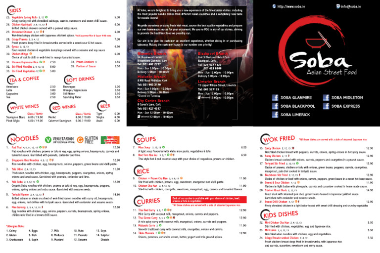 Soba Takeaway Menu v3 Proof | PDF