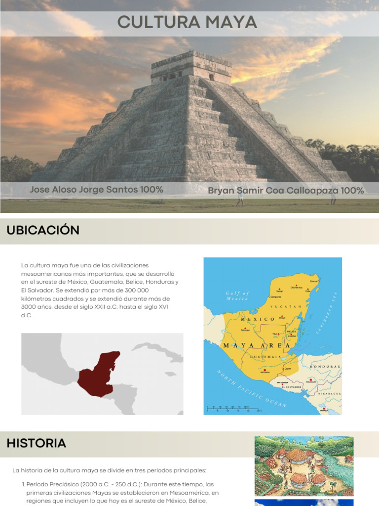 Cultura Maya | PDF | Civilización maya | Mesoamérica