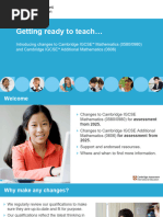 Cambridge IGCSE 0580 Mathematics Syllabus For Examination in 2025, 2026 ...