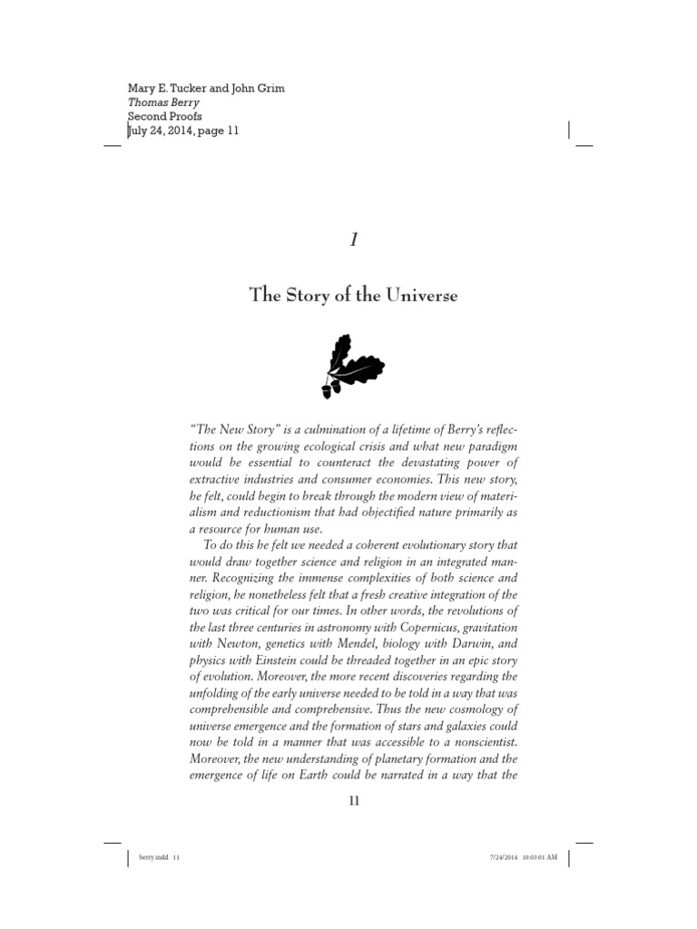 The New Story of the Universe Explained | PDF | Life | Universe
