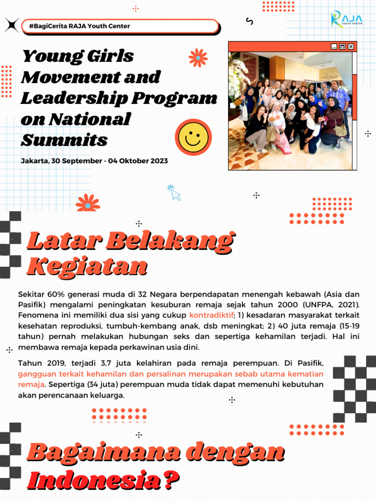 Young Girls Movement and Leadership Program On National Summits | PDF