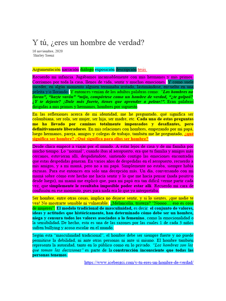 Y Tú Eres Un Hombre De Verdad Descargar Gratis Pdf Masculinidad