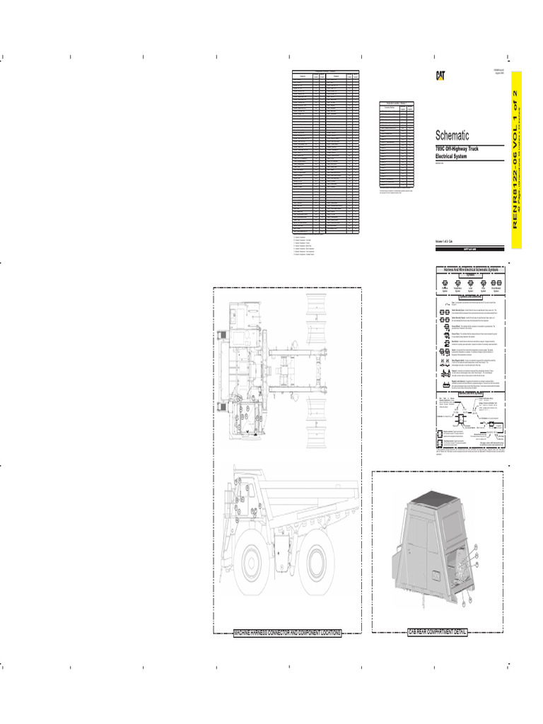789C 2bw659 A1846 Chasis y Cabina | PDF | Electrical Connector | Switch