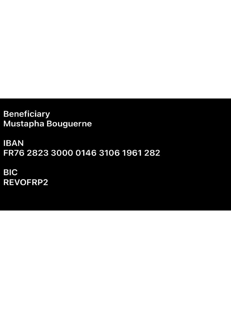 Bank Account Number 2 Pdf
