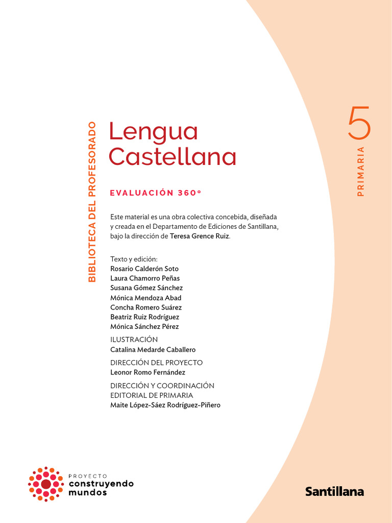 Evaluación 360 Lengua Castellana 5 CM | PDF | Evaluación | Aprendizaje