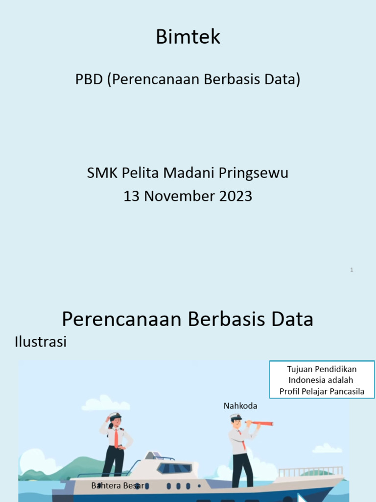 PPT-Perencanaan Berbasis Data | PDF