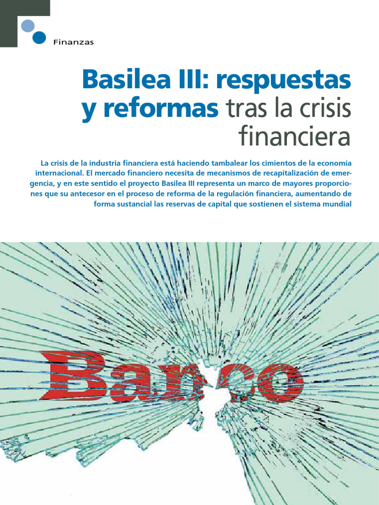 Resumen de Basilea III y su impacto | PDF | Basilea Iii | Basilea Ii