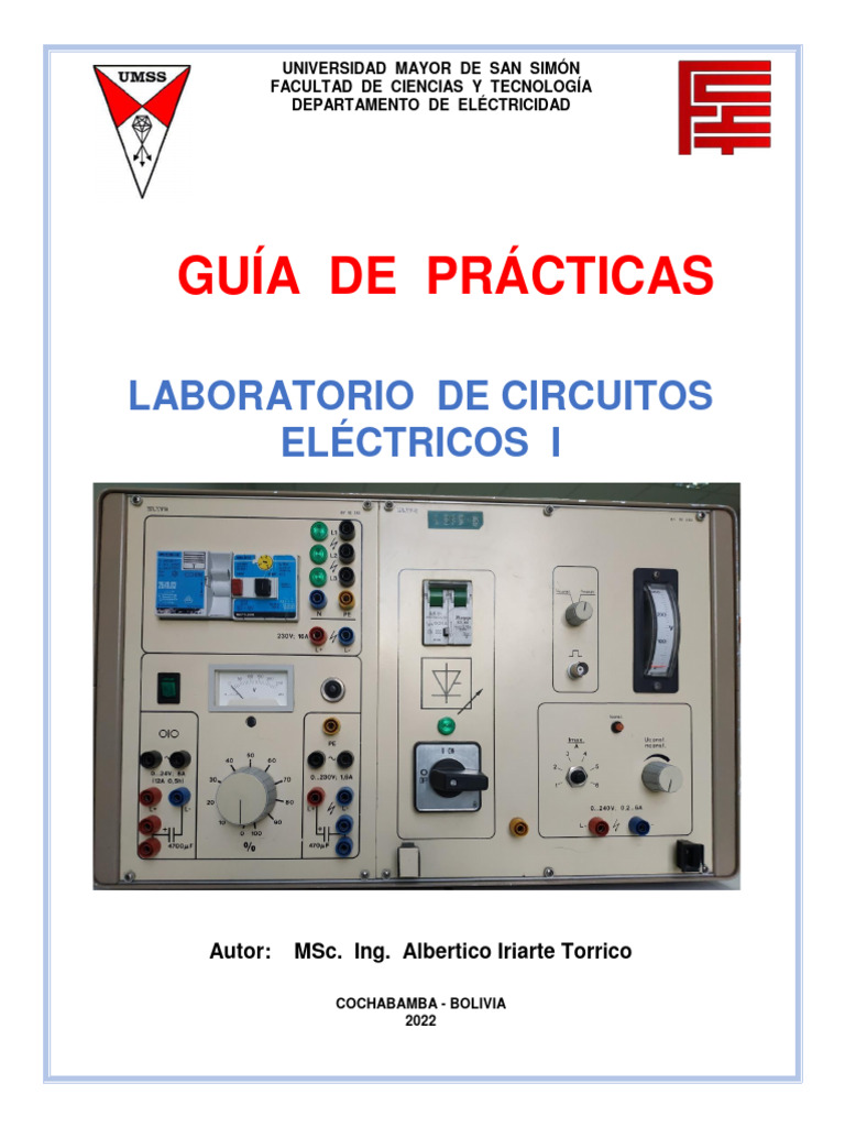 Guia de Laboratorio de Circuitos Electricos II 2022 | Descargar gratis PDF | Corriente eléctrica ...