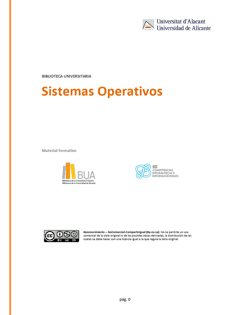 Guia de Sistemas Operativos | PDF | Distribución de Linux | Microsoft Windows