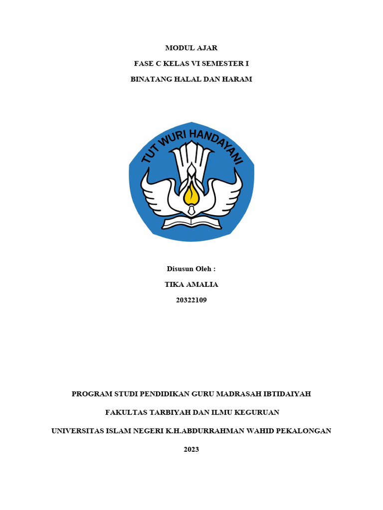 Modul Ajar Fikih Tika Amalia | PDF