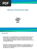 Manual Test de Naipes | PDF | Jugando a las cartas | Sicología