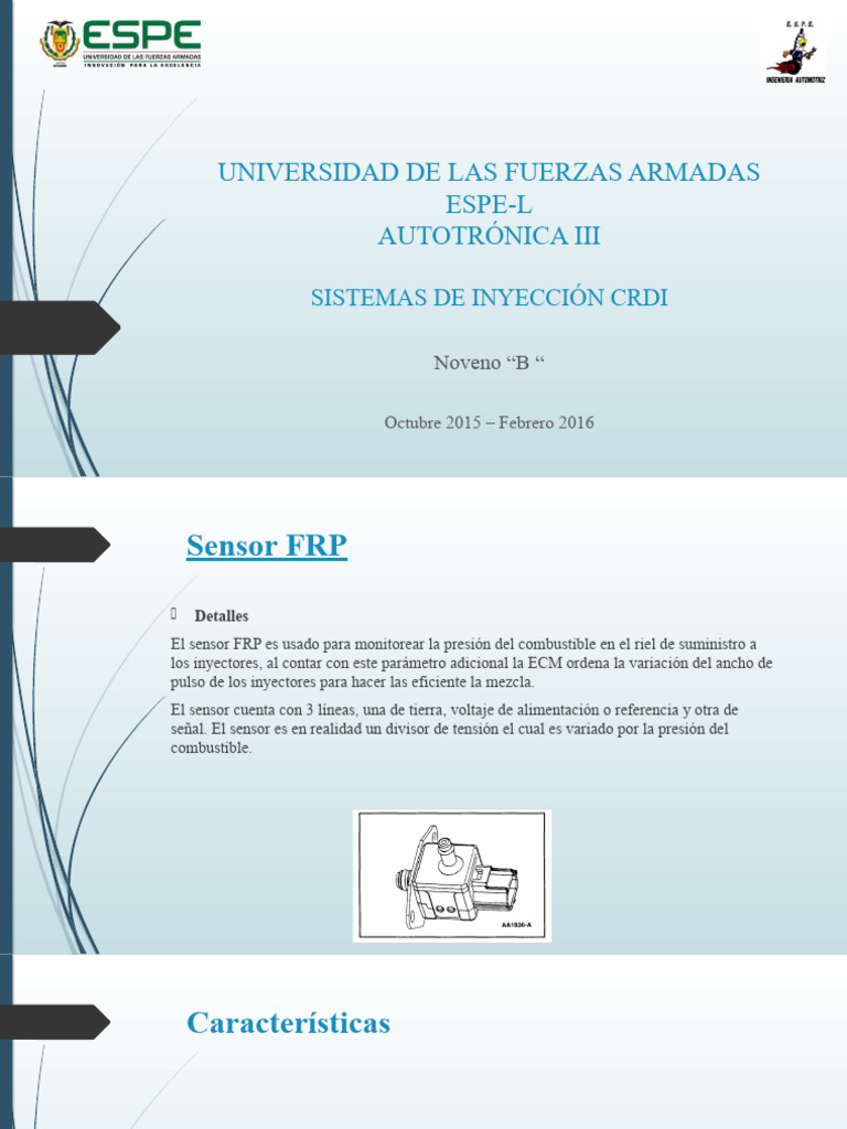 Sensor FRP Y CHTL | PDF | Inyección de combustible | Sensor