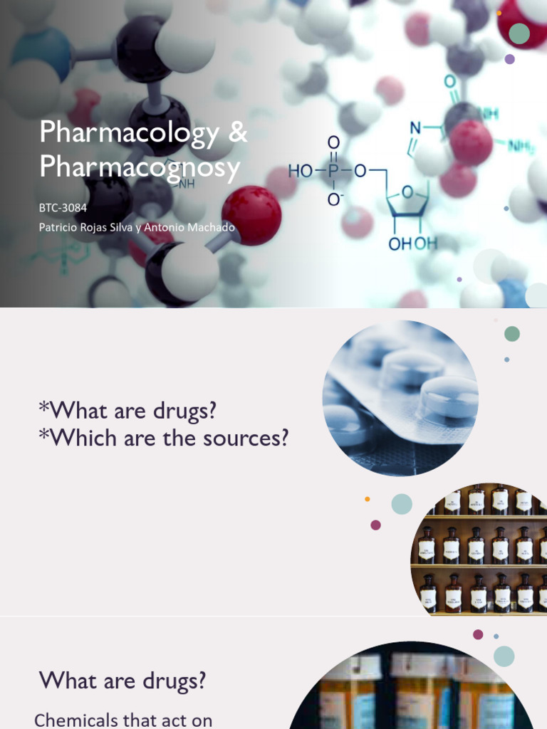 1-3_Intro_Pharmacology | PDF | Pharmacology | Pharmacokinetics